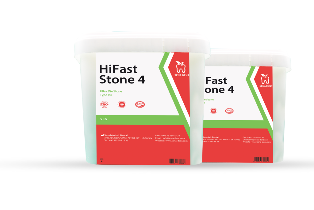 HiFast Stone(4) – TYPE IV 5KG Ultra Die Stone Type IV (4) - SENA DENT