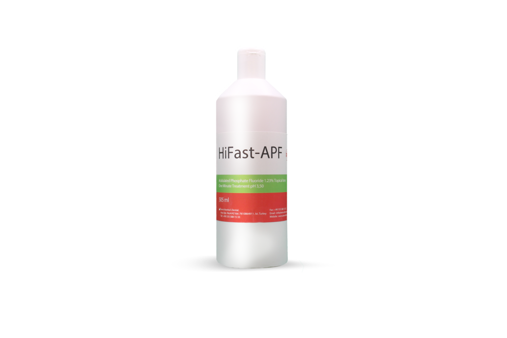 HiFast-APF 505ML %1.23 pH 3.5 Acidulated Phosphate Fluoride - SENA DENT